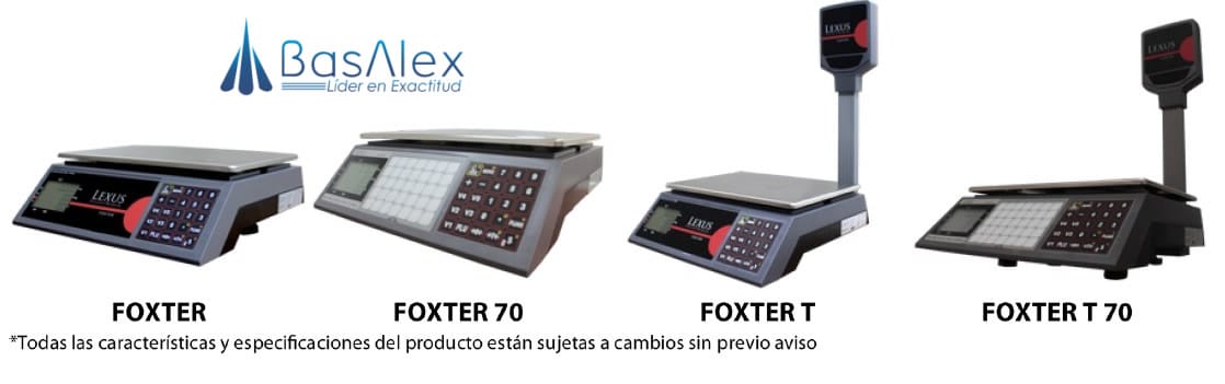 Balanzas de Mesa Liquidadora Foxter - Basalex
